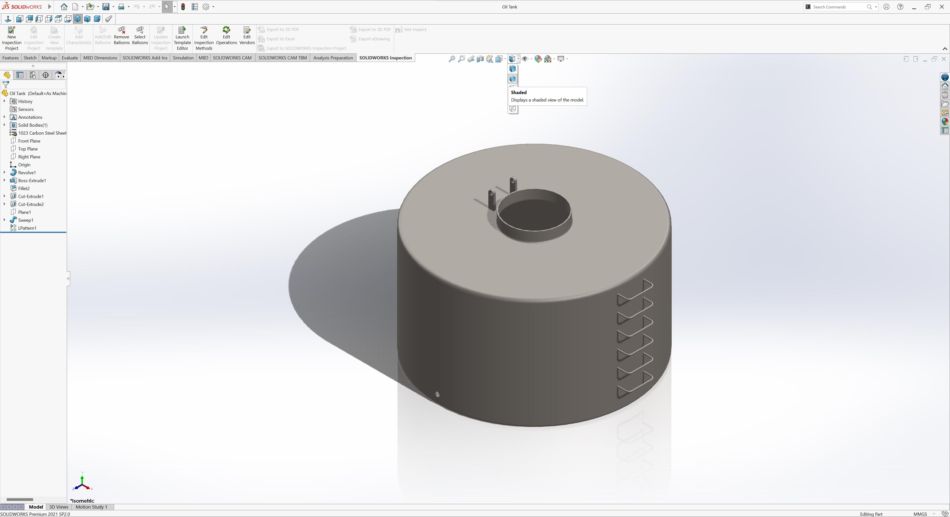 Sub-Assembly, Drawing Sheet Shape is Grey when Open it from Original ...