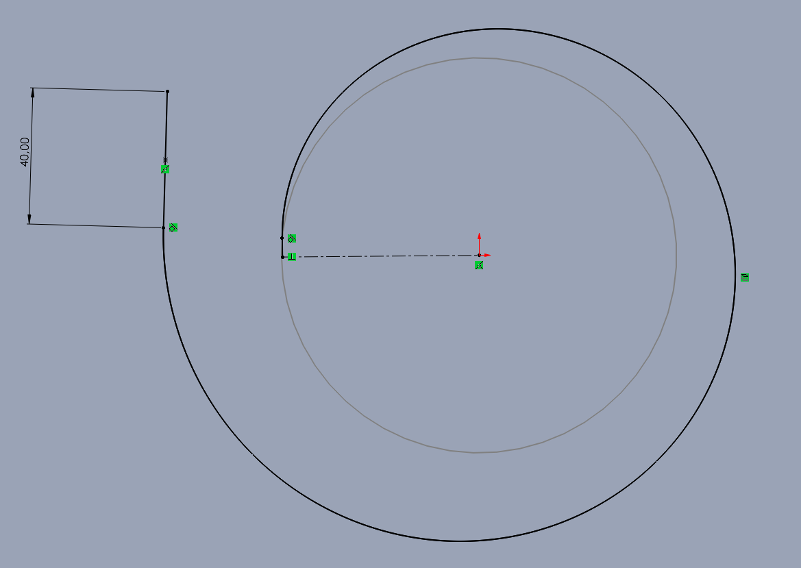 Possible to do a loft feature with a spiral guide curve ? | GrabCAD ...