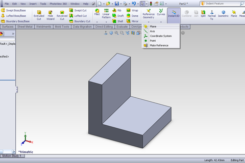 Tutorial - Rib feature in SolidWorks? - GrabCAD