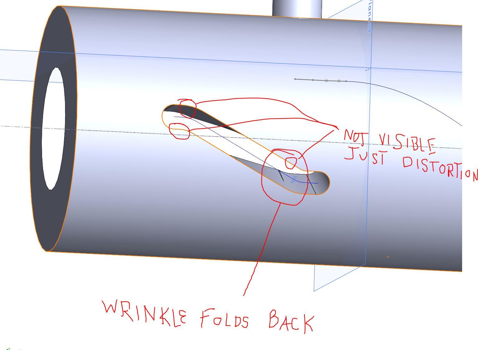 sweep cut with solid body | GrabCAD Groups