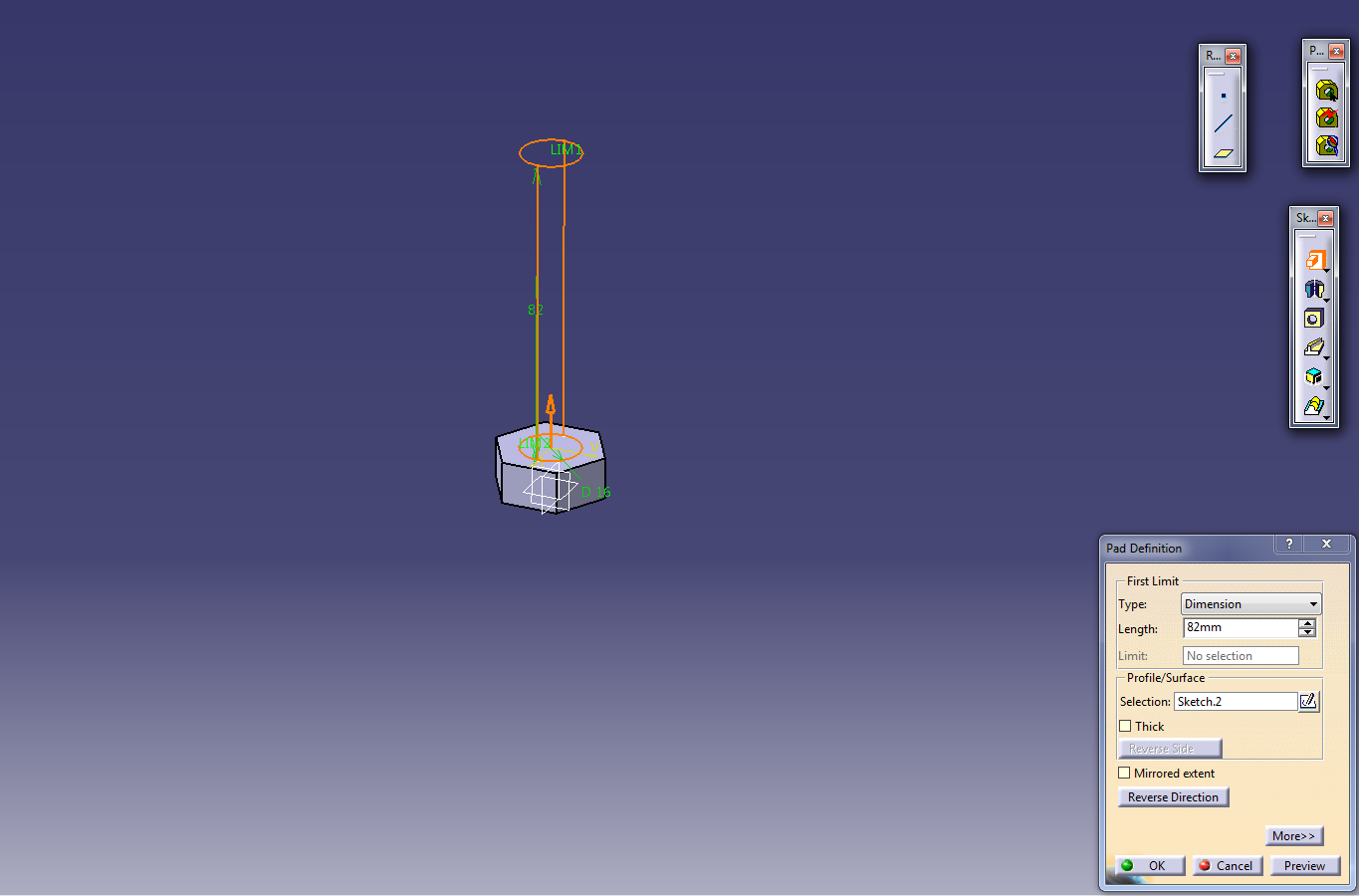 Design Bolt in CATIA | GrabCAD Tutorials