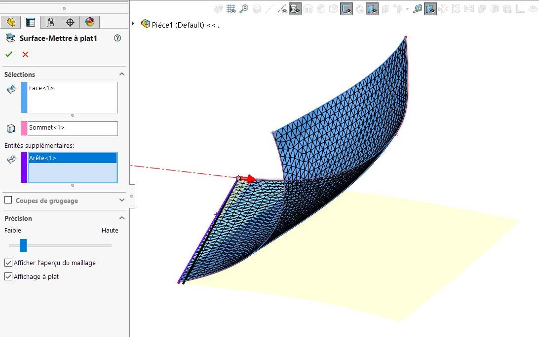 Trying to figure out how to design a boat hull to flatten for cut out ...