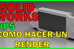 COMO hacer un RENDER en SOLIDWORKS | GrabCAD Tutorials