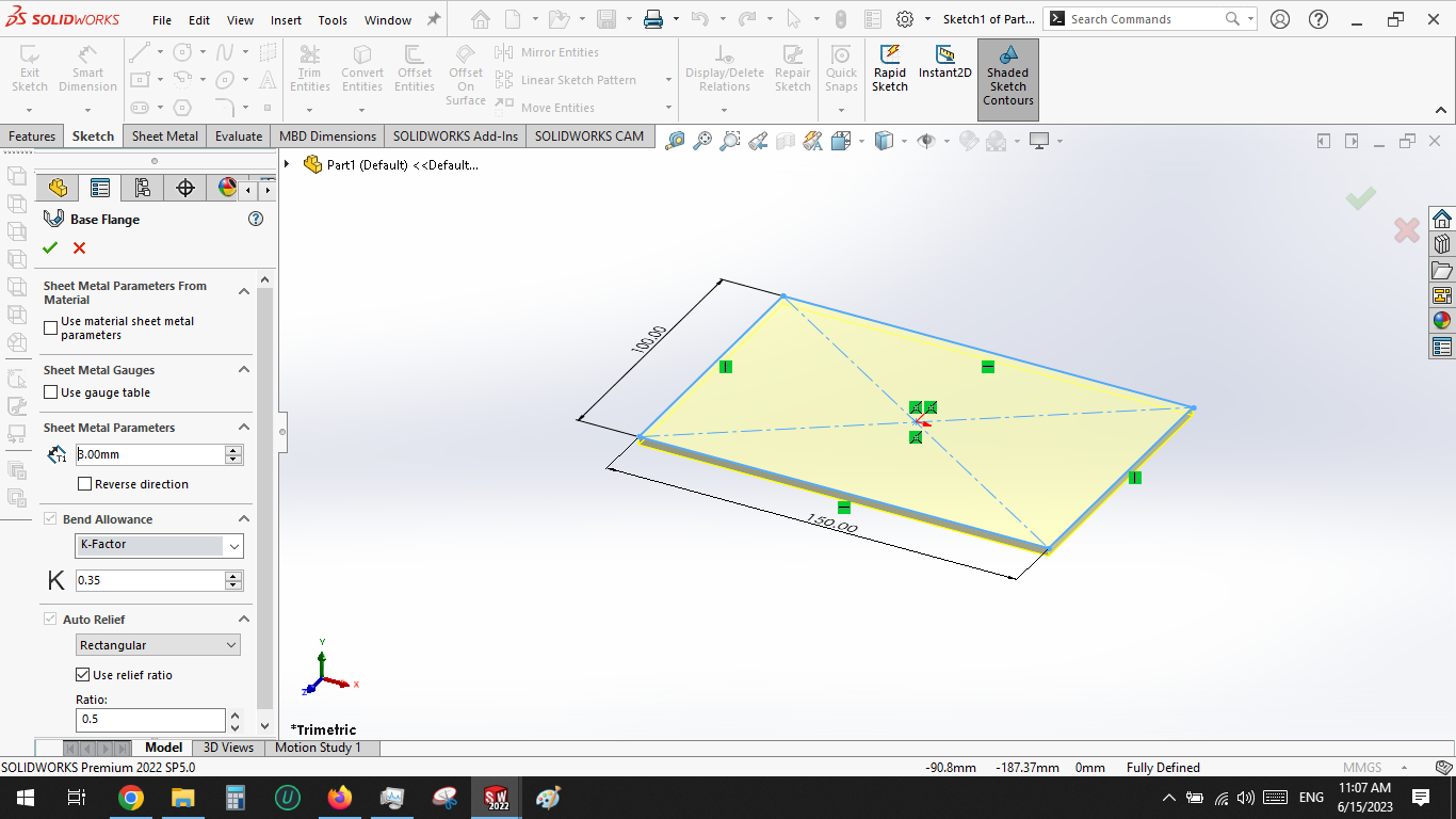 Introductory training of the SolidWorks sheet working environment | GrabCAD Tutorials