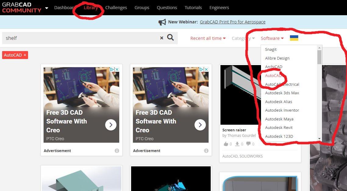 2D .dxf/.dwg Models | GrabCAD Groups