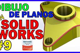 Dibujo de planos en SOLIDWORKS 1x09 | GrabCAD Tutorials