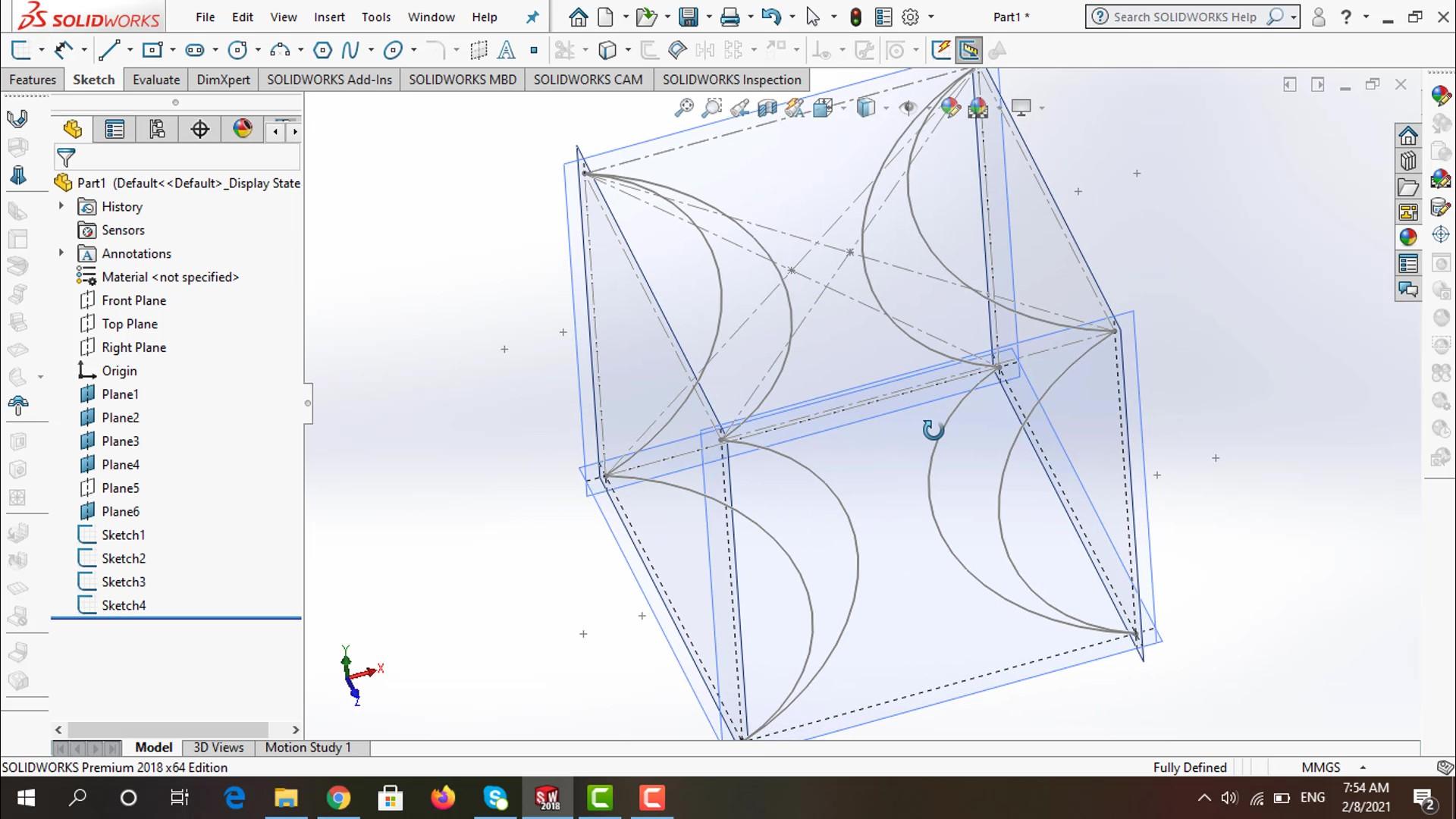 Solidworks: CUBE | GrabCAD Tutorials