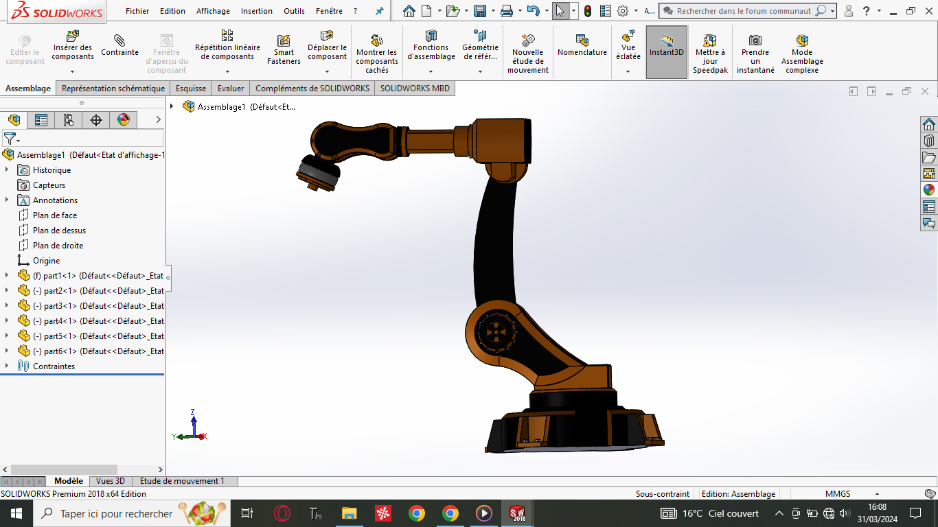 bras 6D | GrabCAD Tutorials