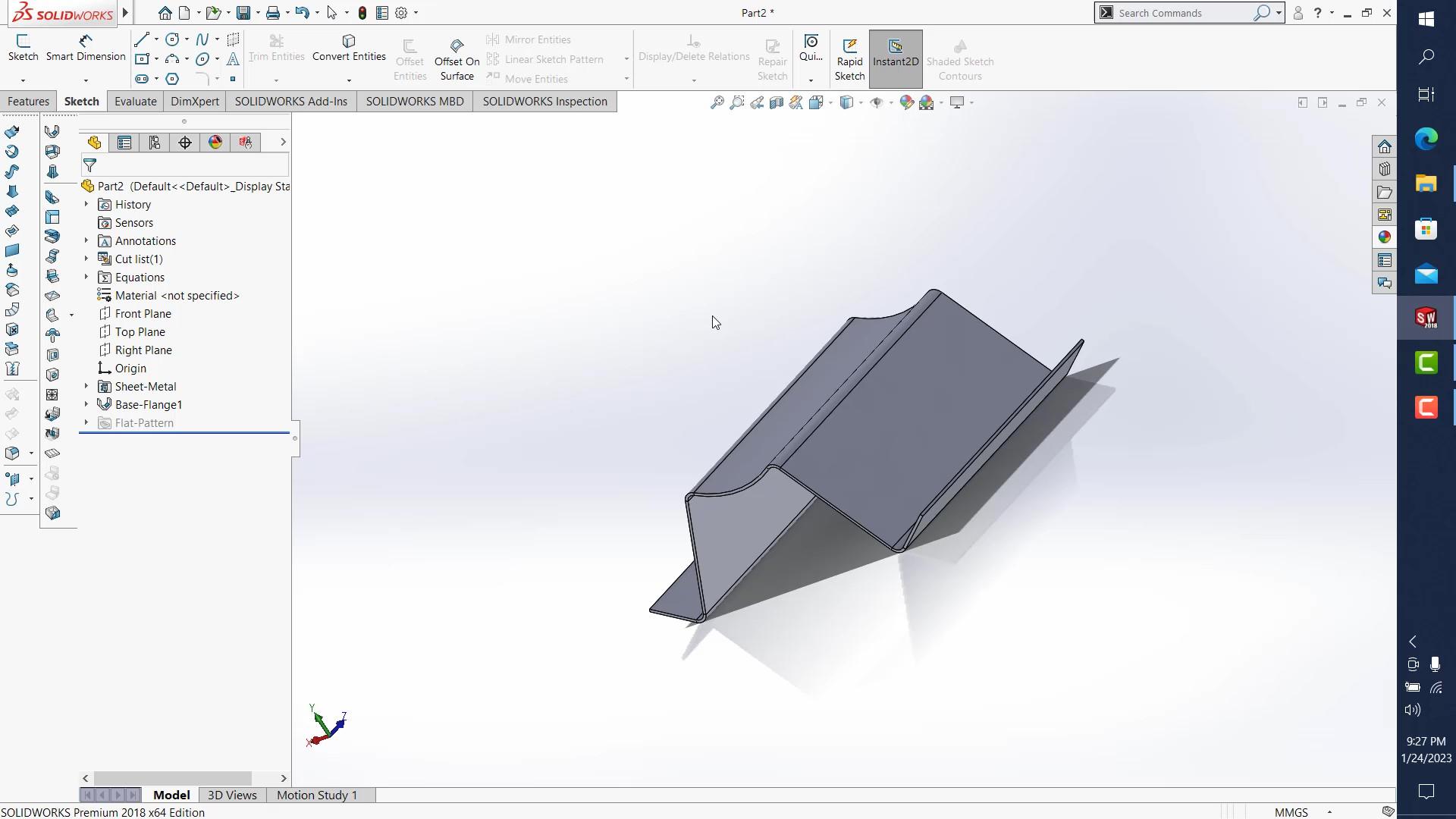 Solidworks: Sheet metal (31) | GrabCAD Tutorials