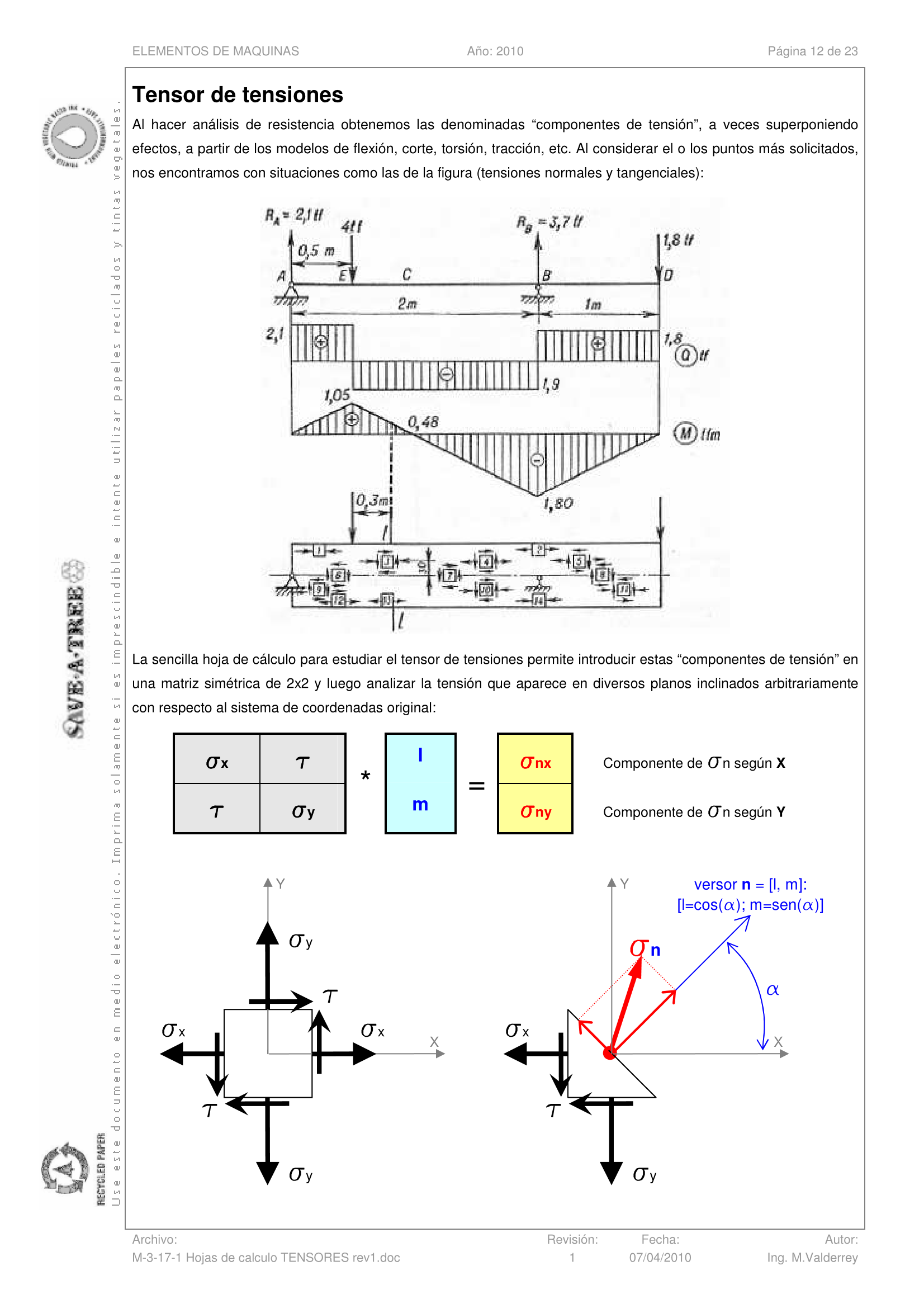 Tensores de tensiones y deformaciones (3) | GrabCAD Tutorials