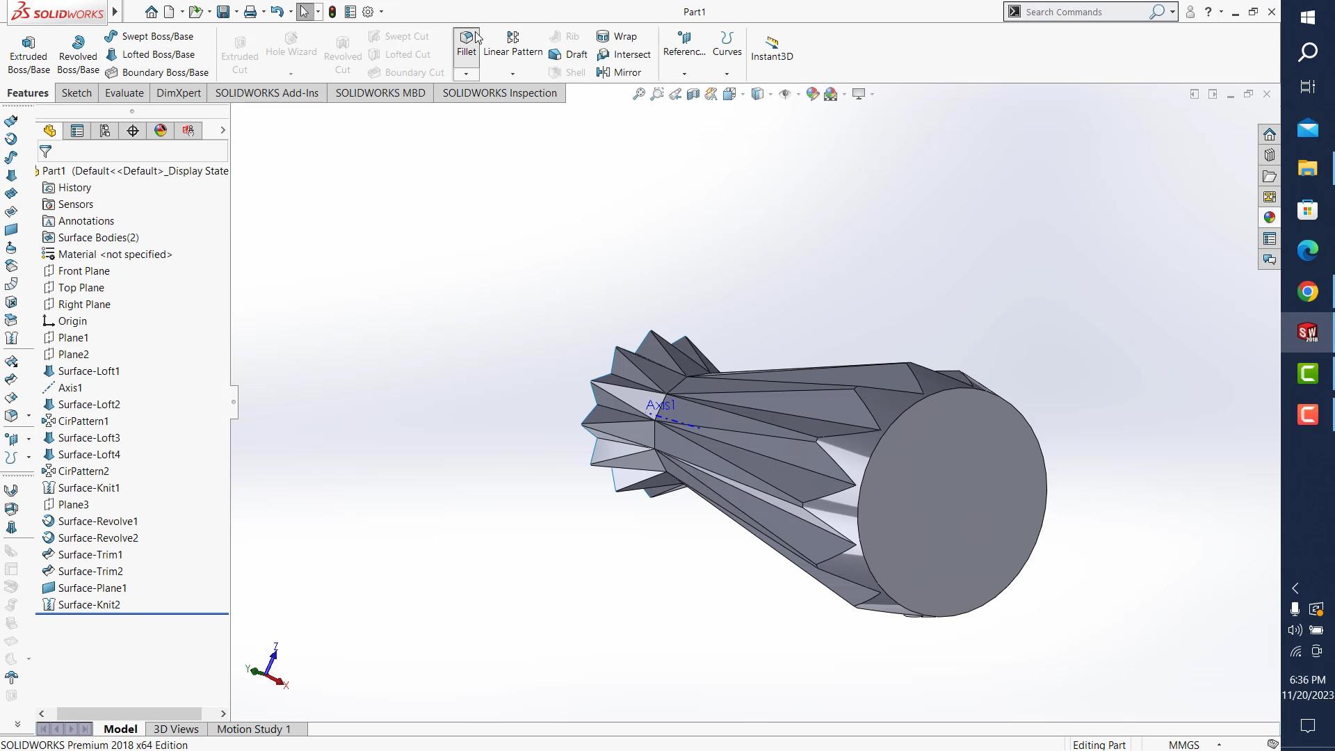 Solidworks: flower vase (17) | GrabCAD Tutorials