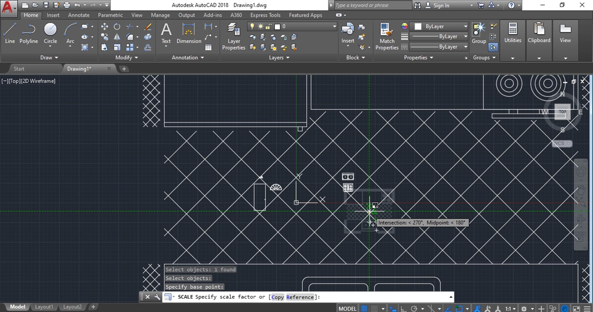 Autocad Scale Command Grabcad Tutorials