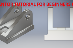 3d Tutorial in Autodesk Inventor || Inventor Tutorial || 3d Drawing Tutorial || Cad 3d || 3d Cad ...