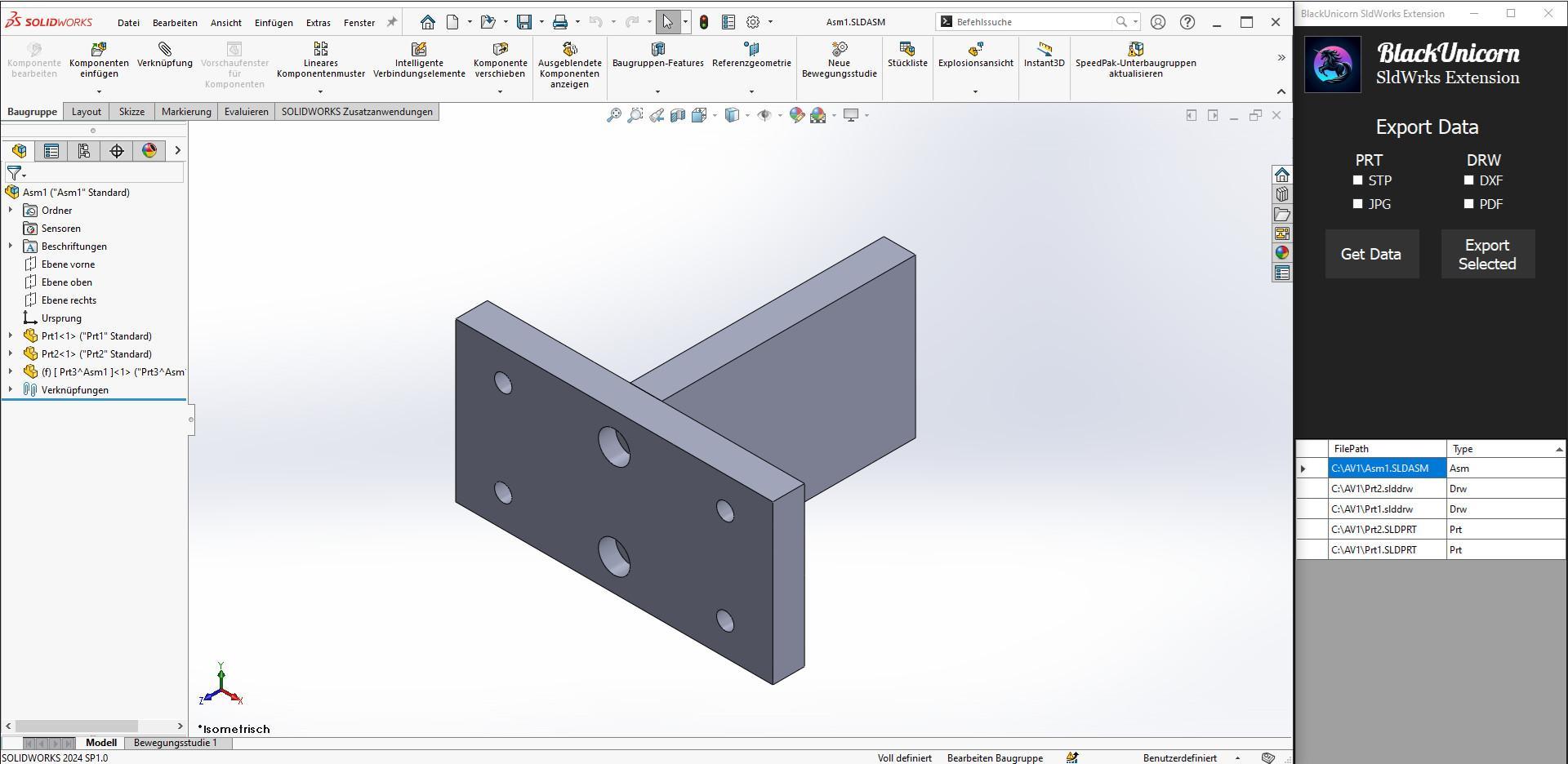 Automated neutral format export App | SOLIDWORKS Design & Help | GrabCAD Groups