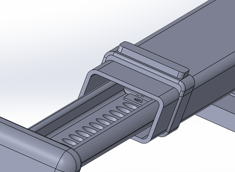How do i design a telescopic leg? | GrabCAD Questions