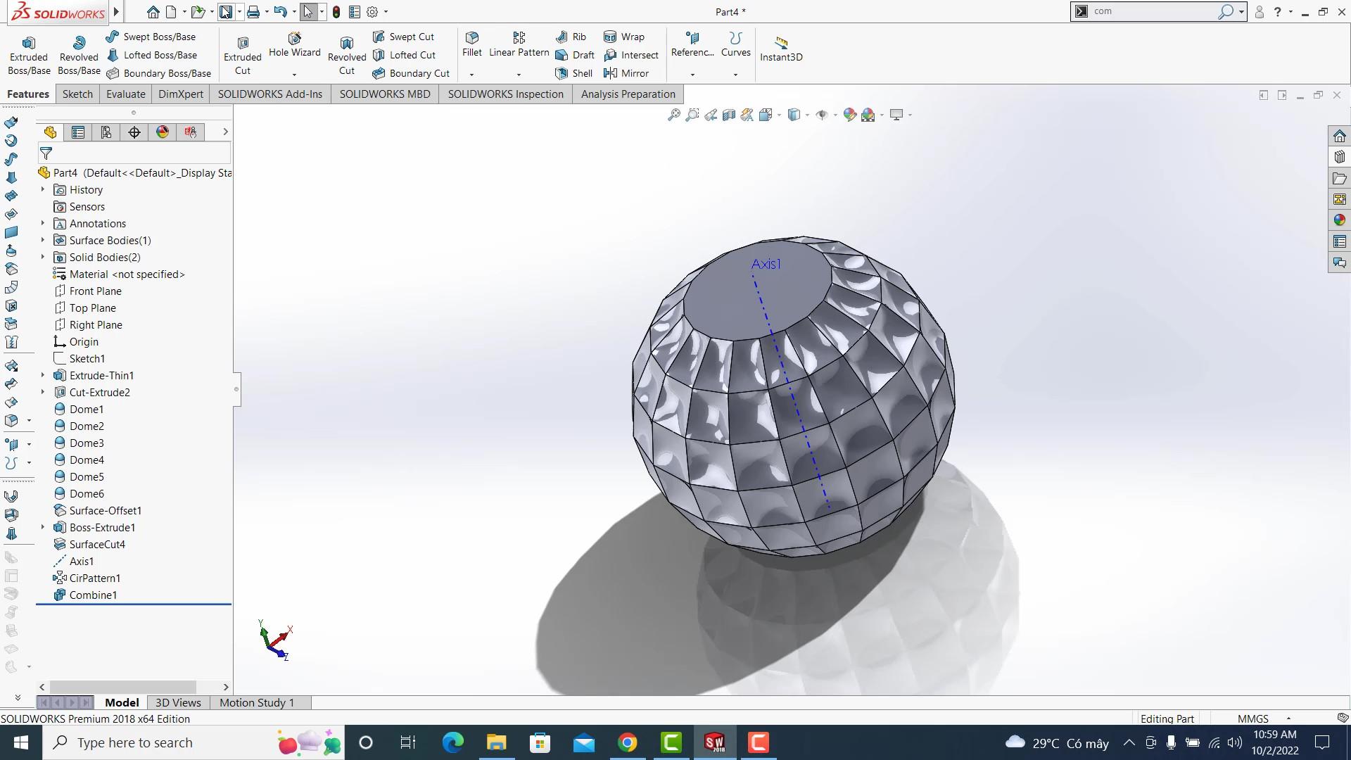 Solidworks: flower vase (19) | GrabCAD Tutorials