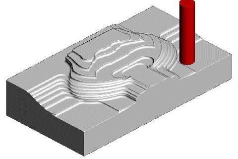Tutorials:-Working with Power MILL "PART III" 3D Area Clearance. - GrabCAD