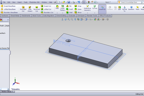 Tutorial - Using Hole wizard in SolidWorks. - GrabCAD