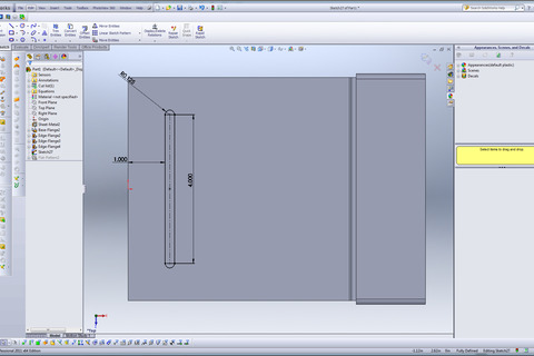 Model sheet metal in SolidWorks - GrabCAD
