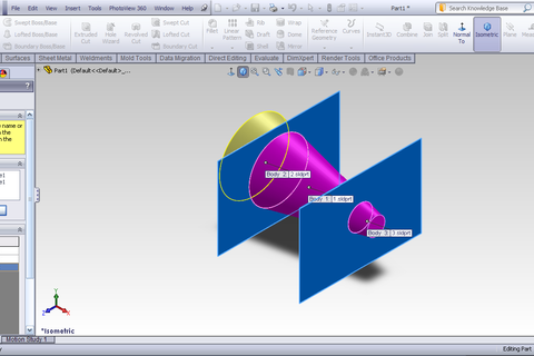 Tutorial - Splitting part into assembly in SolidWorks? - GrabCAD