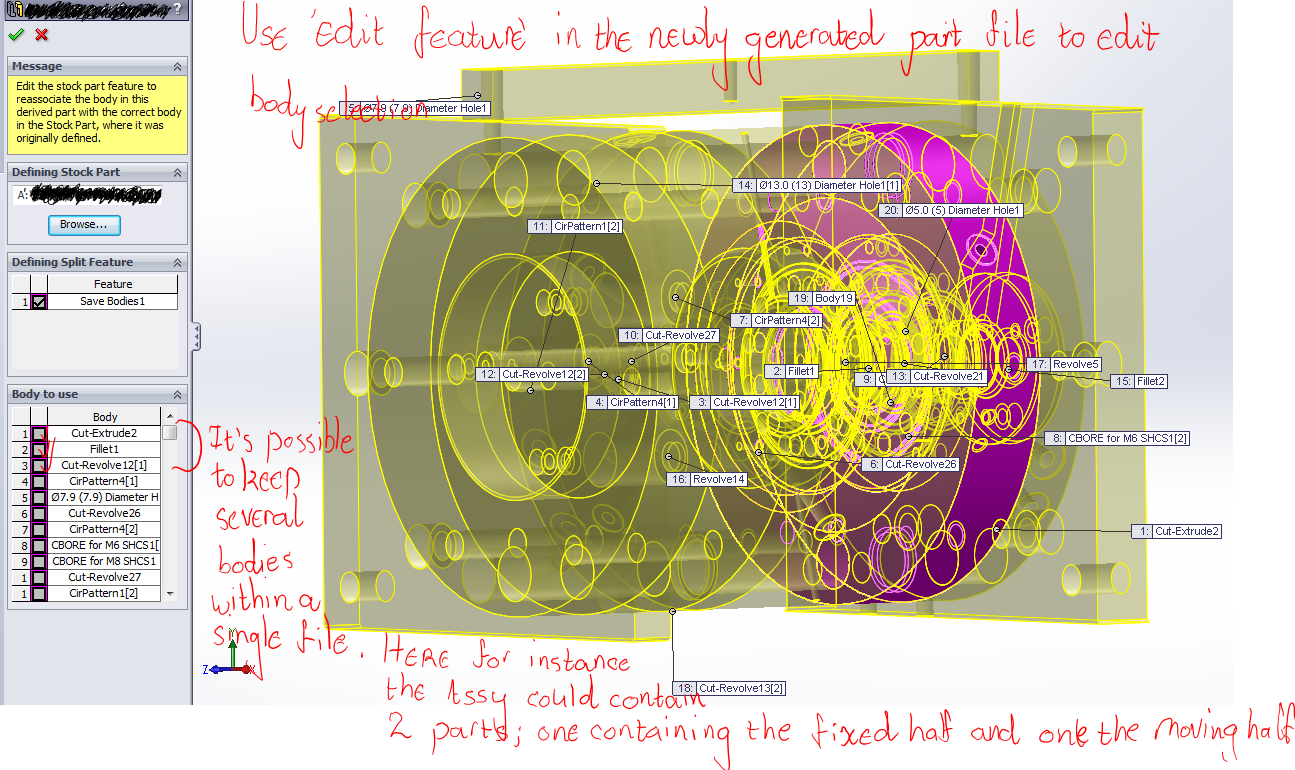 Multi-body part to assembly? | GrabCAD Questions