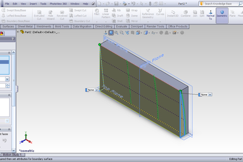 Tutorial - Boundary cut feature in SolidWorks? - GrabCAD