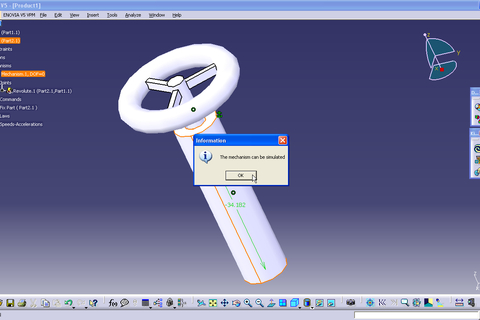 Tutorial: How to create a revolute joint in Catia V5? - GrabCAD