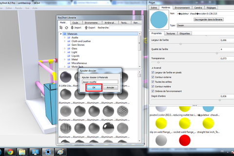 tutorial how to render toon in keyshot ? comment faire un rendu dessin ...