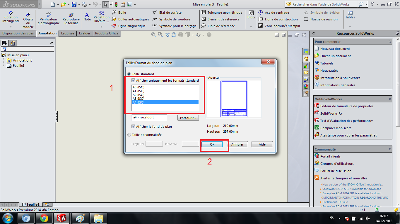 comment faire une mise en plan d'une piece sur solidworks ?? | GrabCAD ...