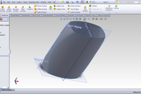 Tutorial - Creating Bottle using surface techniques in SolidWorks? - GrabCAD