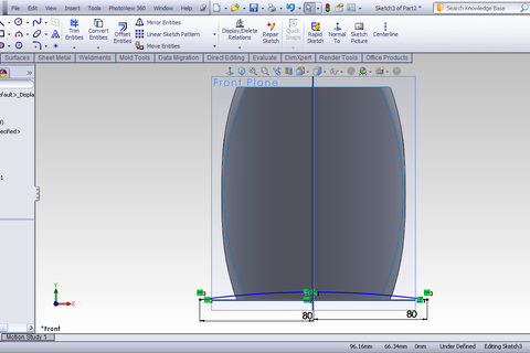 Tutorial - Creating Bottle using surface techniques in SolidWorks? - GrabCAD