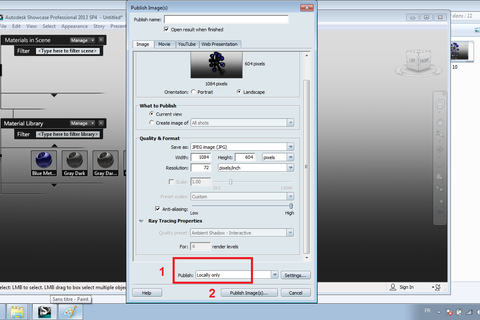 Tutorial : how to render with showcase pro ? - GrabCAD