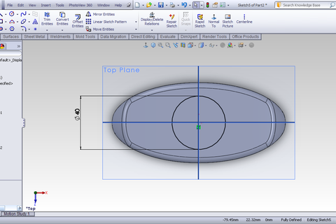 Tutorial - Creating Bottle using surface techniques in SolidWorks? - GrabCAD