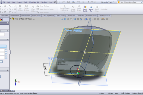 Tutorial - Creating Bottle using surface techniques in SolidWorks? - GrabCAD