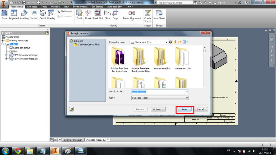 Tutorial : Essentials Drawing with inventor pro part 1 - GrabCAD