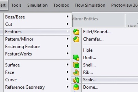 Tutorial: How to scale stl in solidworks? - GrabCAD