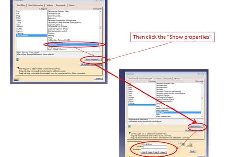 How do I assign keyboard shortcuts for catia - GrabCAD