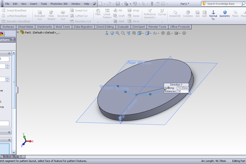 Tutorial - Curve driven pattern in SolidWorks? - GrabCAD