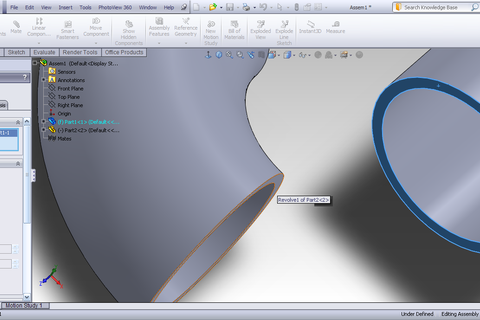 "Mate References in Solidworks" how mate a tube to elbow? - GrabCAD