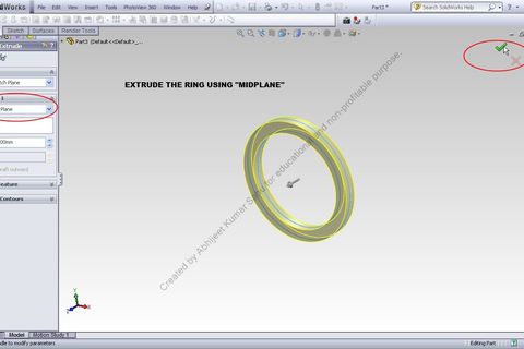Tutorial: Using deform feature in Solidworks.(Tutorial-1) - GrabCAD