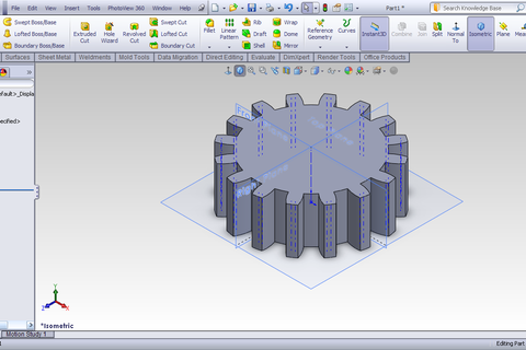 Tutorial - Creating Helical Gear in SolidWorks? - GrabCAD