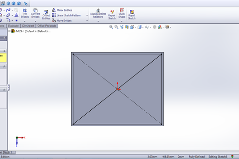 how to model a mesh in solidworks - GrabCAD