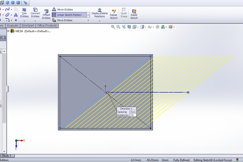how to model a mesh in solidworks - GrabCAD