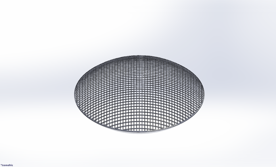 how to model a mesh in solidworks - GrabCAD