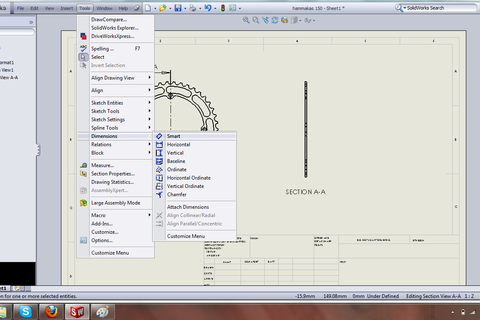 Automatic dimensioning in SolidWorks - GrabCAD