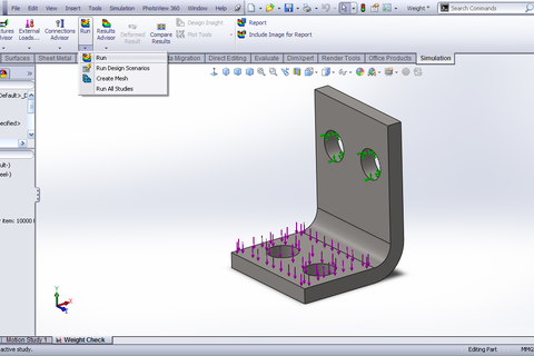 Tutorial: how to test if a model withstands a certain weight in ...