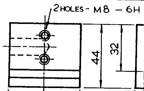 In the sketch M8 6H means what? - GrabCAD