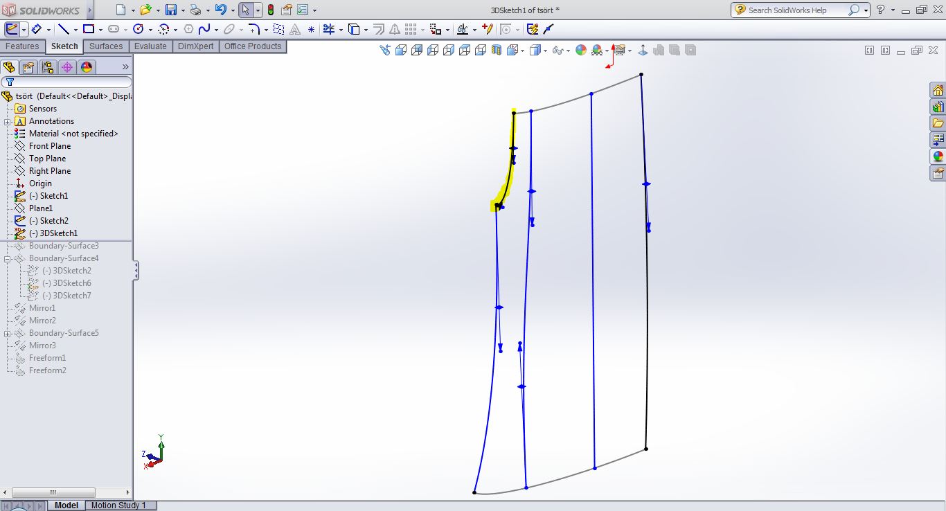 Tutorial: how to model t-shirt in SW | GrabCAD Tutorials