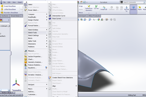 Tutorial - Face curves in SolidWorks? - GrabCAD