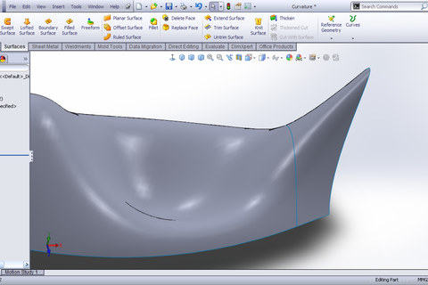 Tutorial - Ruled Surface in SolidWorks? - GrabCAD